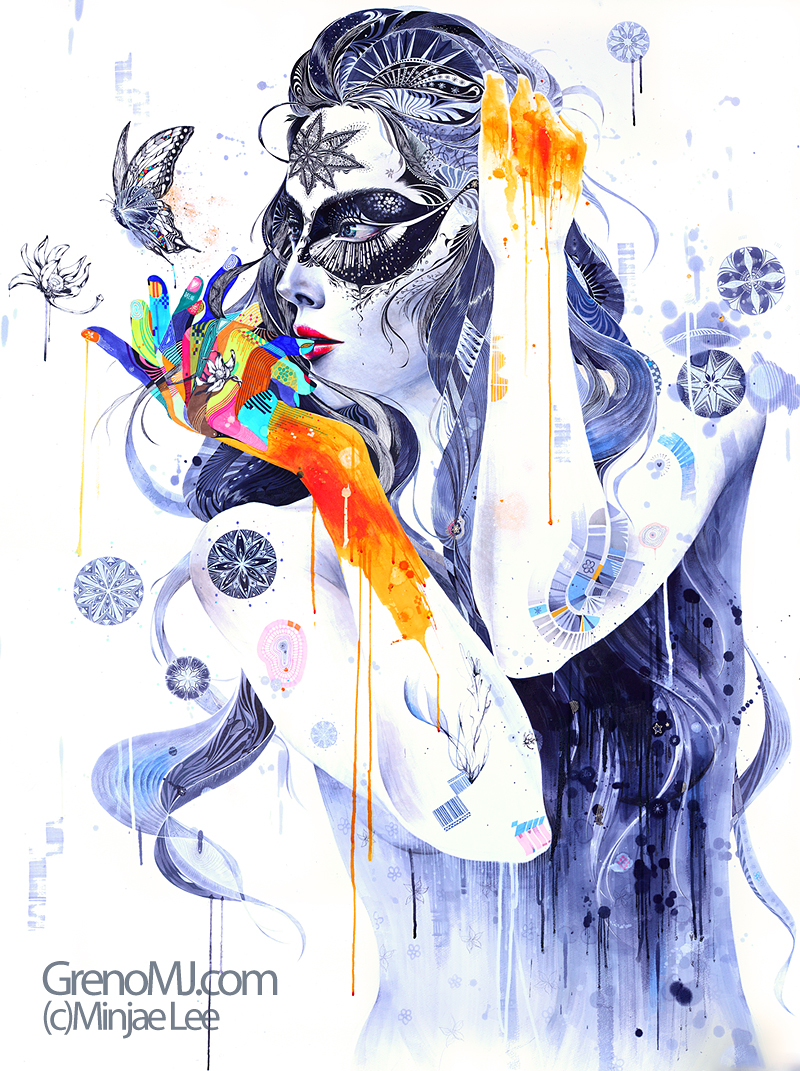 Artist Minjae Lee Releases New Masterpieces | BTSCELEBS