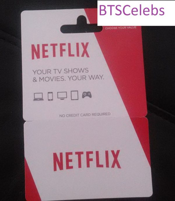 Win a $15 NetFlix Gift Card from BTSCelebs | BTSCELEBS